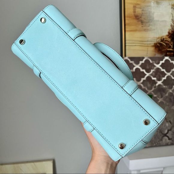 kate spade | Bags | Nwt Kate Spade Light Blue Newbury Lane Small Loden ...